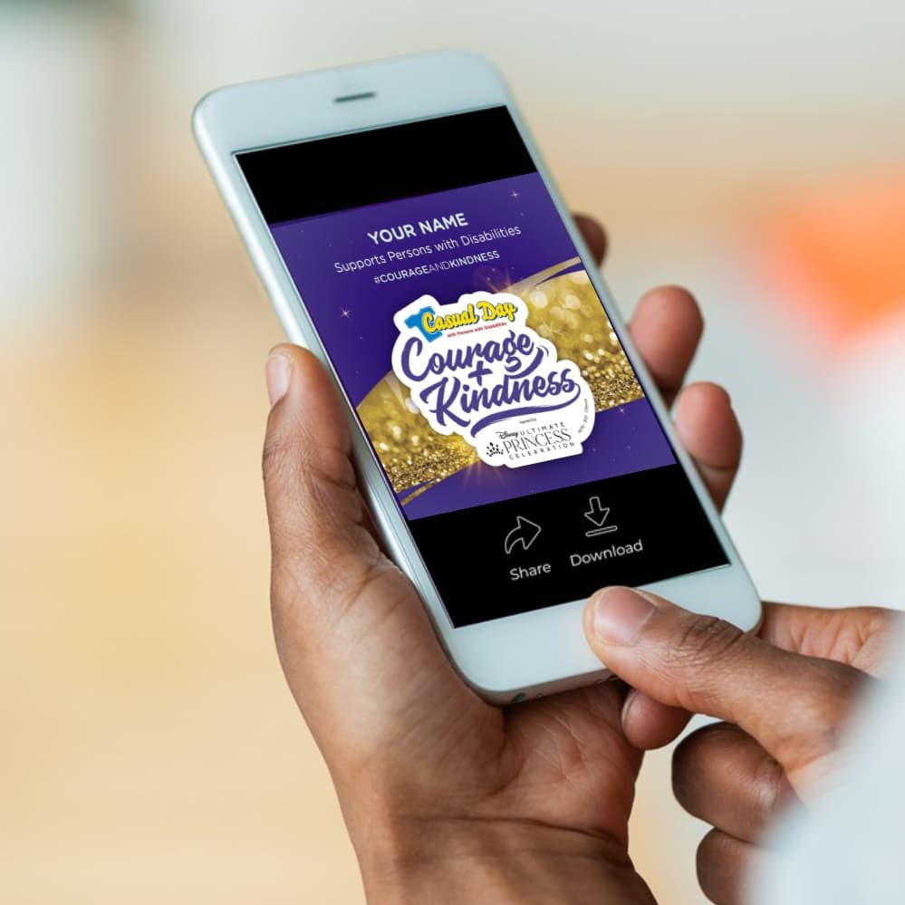 Personalised Digital Sticker Casual Day